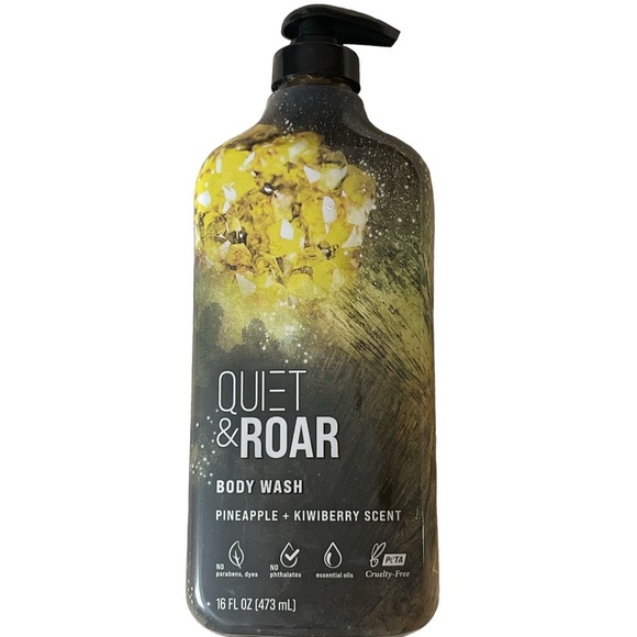 Quiet & Roar | Bath & Body | Quiet Roar Body Wash Pineapple Kiwi 6 Oz ...